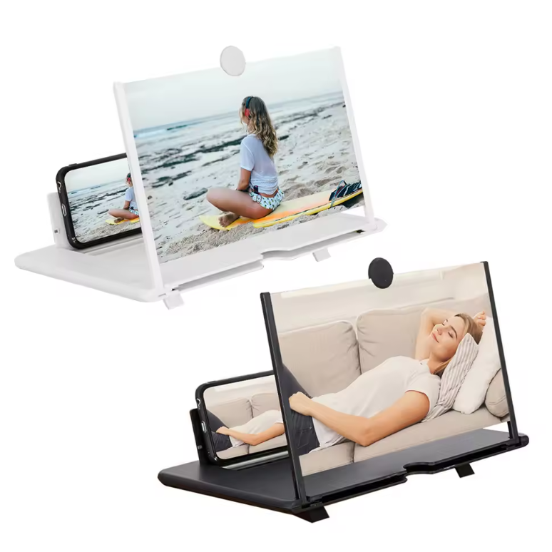 11-Inch 3D Mobile Phone Screen Magnifier with Folding Stand – Santa Depot