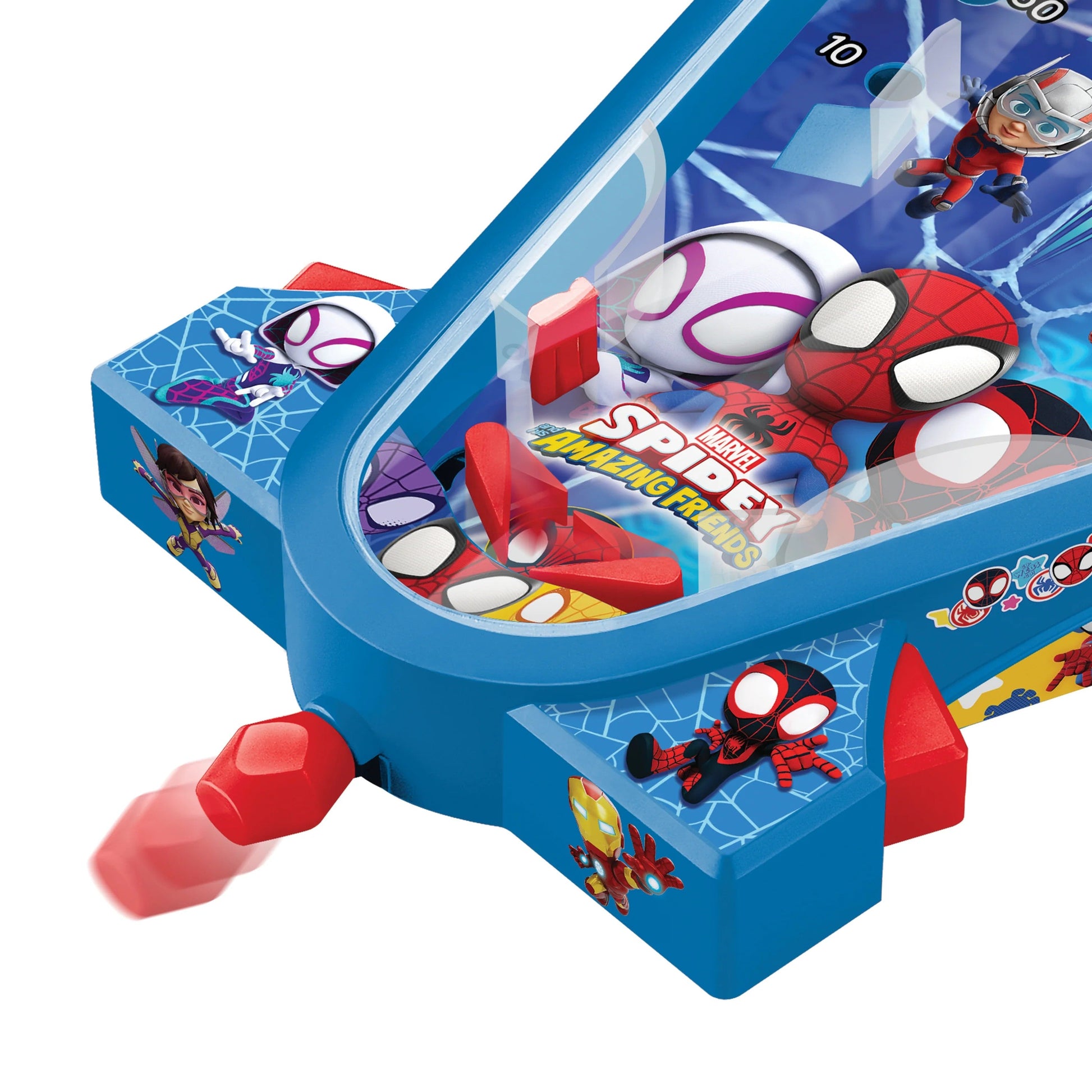 Spidey and His Amazing Friends Tabletop Pinball Game – Santa Depot