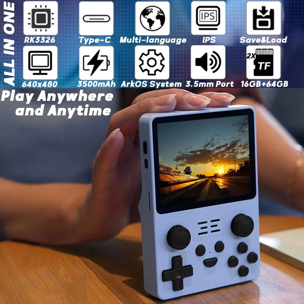 Portable Pocket Video Game Player – Handheld Retro Gaming Console ...