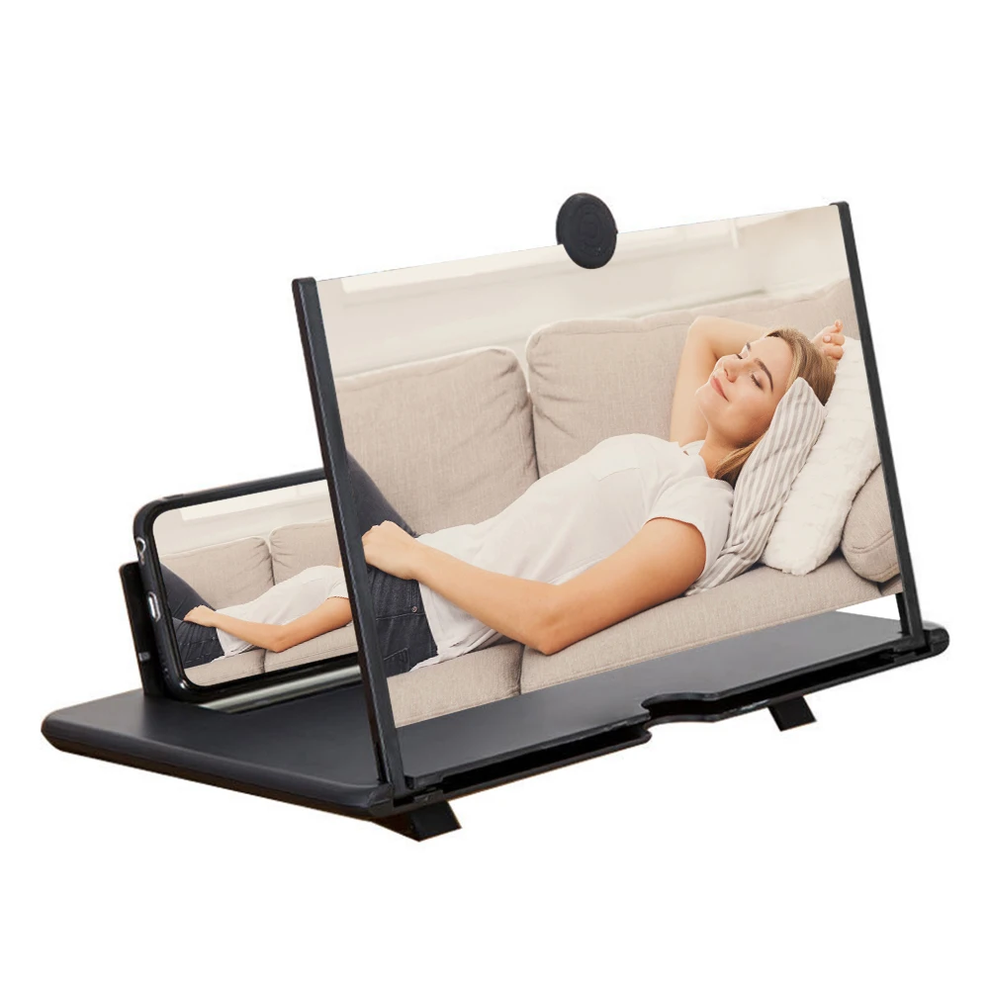 11-Inch 3D Mobile Phone Screen Magnifier with Folding Stand – Santa Depot