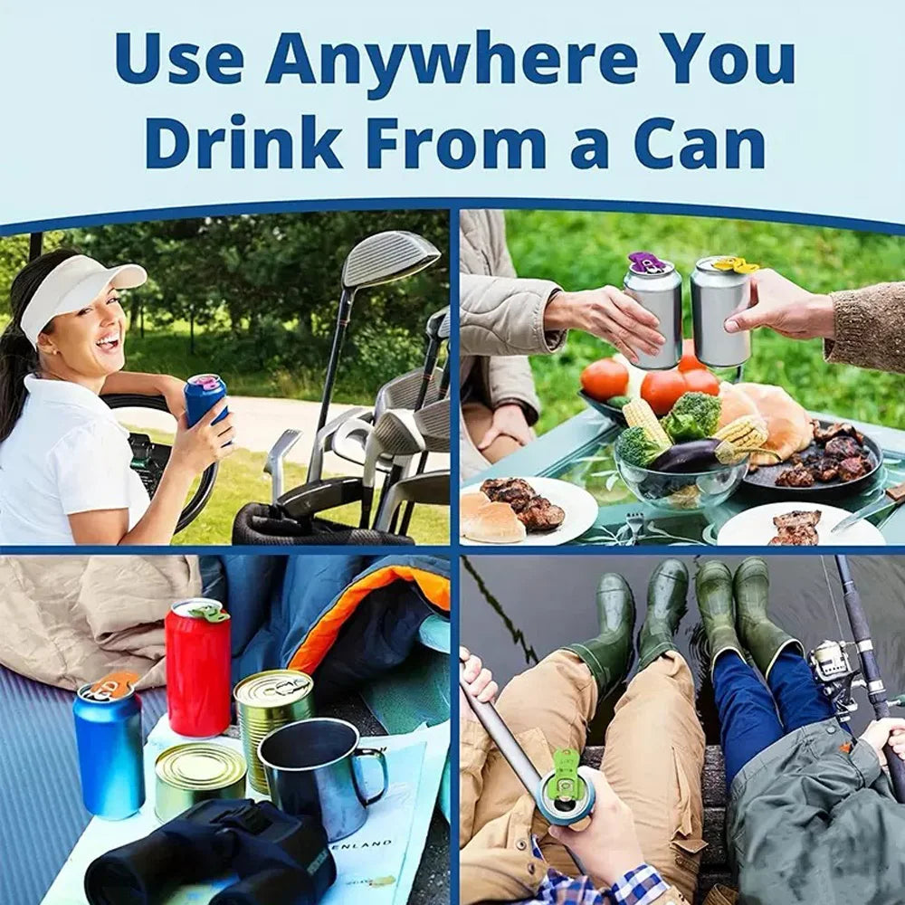 Easy-Tab Soda Can Opener – 6 Pack – Santa Depot